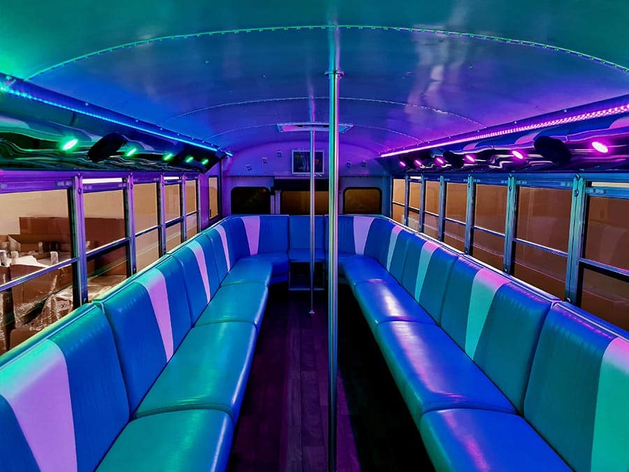 Party Bus Process and Equipment | Rent A Party Bus